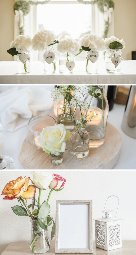 Tischdeko Hochzeit Einfach