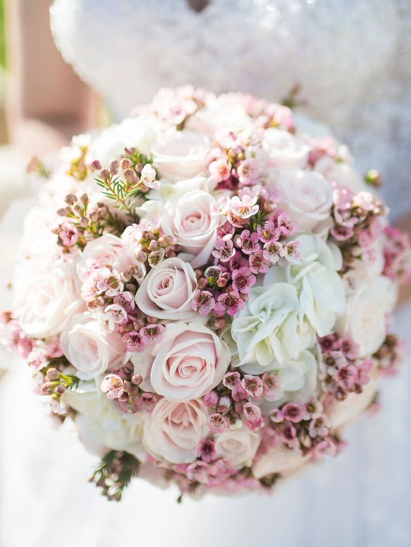 Brautstrauß in Rosa - Hochzeitskiste Galerie